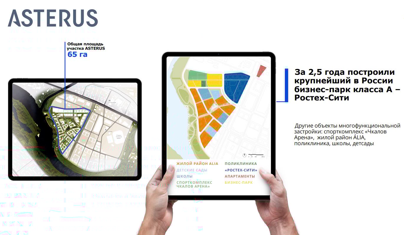 «Ростех-Сити» от ASTERUS: комплексная застройка и BIM